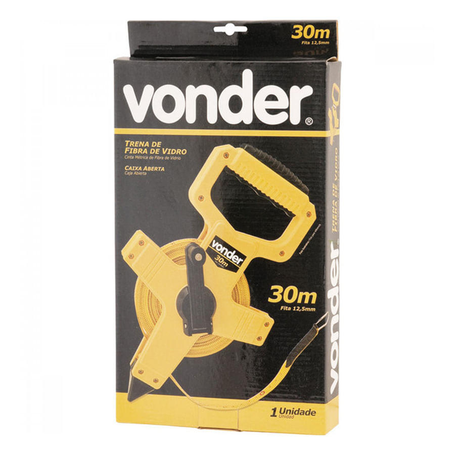 Trena De Fibra Vonder 30M Caixa Aberta 3869303030 - Todimo